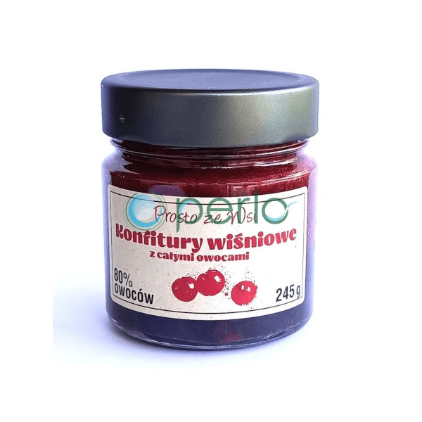 Konfitura wiśniowa BIO 245g Prosto ze Wsi WYPRZ sklep.perlo.com.pl
